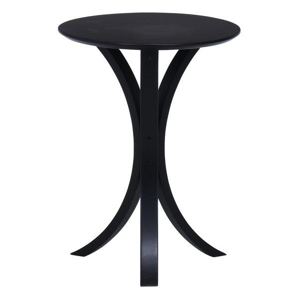 脚の湾曲したデザインが美しいサイドテーブル