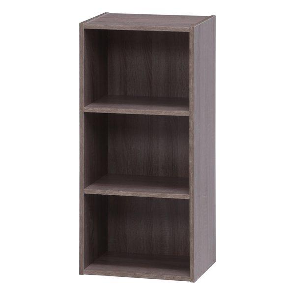 コミックや小説、小物などがしっかり入る3段ボックス