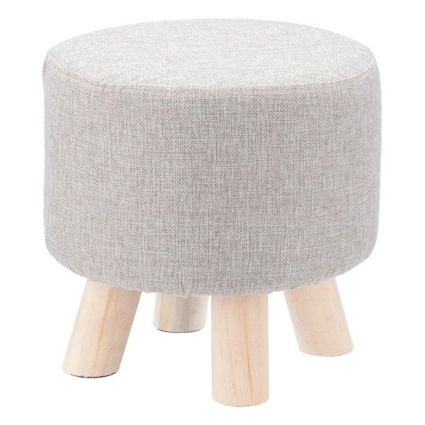 丸いフォルムが可愛らしいスツール。