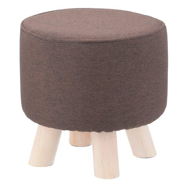 丸いフォルムが可愛らしいスツール。