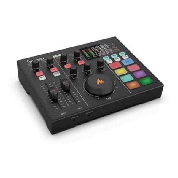 多機能な音声合成エフェクトを搭載したポータブルオーディオミキサー