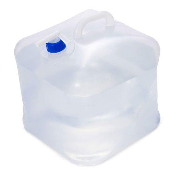 防災やレジャーに最適なコンパクトに畳めるウォータータンク(10L)