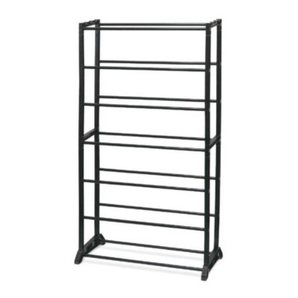 傘と靴をまとめて綺麗に収納できる傘掛け付シューズラック。