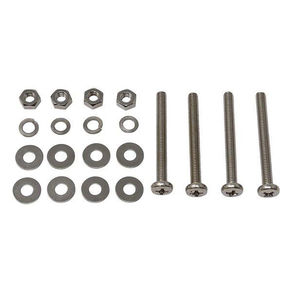 通常のテーパーネジとは違い、ファンに傷をつけずに固定できます