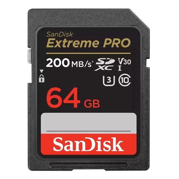 64GB Extreme PRO SDXC UHS-I メモリーカード