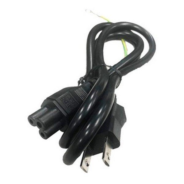 NUC キット ミッキー型AC電源コード 3P-2P電源コードアース線付