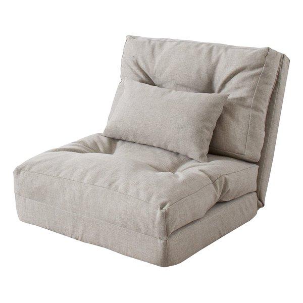 3通りの使い方ができるコンパクトなソファベッド。