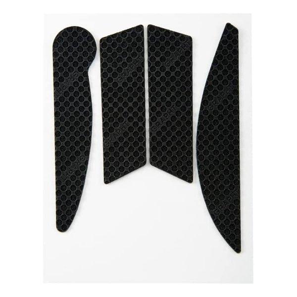 マウスに貼り付けることで、通常のマウス表面では実現できないほどの滑り止め性能が得られます。