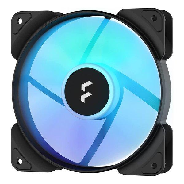 鮮やかなライティングを実現するアドレサブルRGB LEDを搭載。デイジーチェーン接続に対応したPWMケースファン。