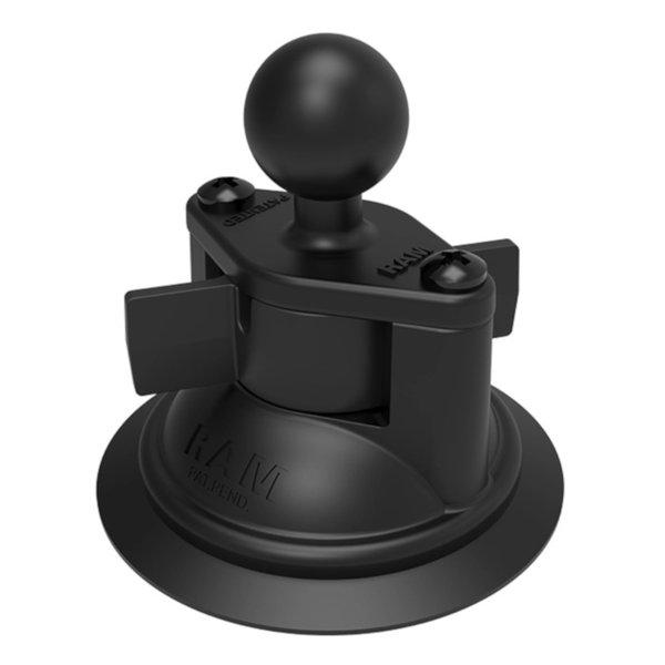 滑らかな平面に強力な固定力を発揮する吸盤式ベースパーツ。