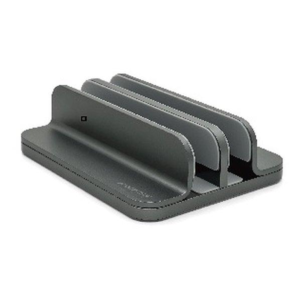 自由な発想でダブルの縦置き収納 ノートパソコン、Macクラムシェルモードに最適