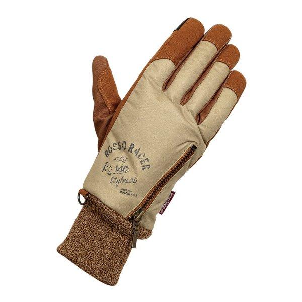 毎年人気のミリタリーテイストの防寒防水ROSSOグローブ。