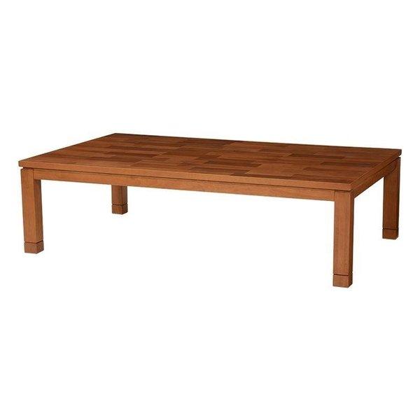 天然木アカシアの風合いを楽しめる。オールシーズン。高さ2段階調節。