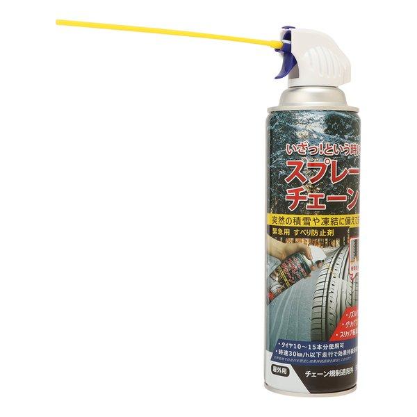 雪道や凍結路面でタイヤがスリップするとき使用