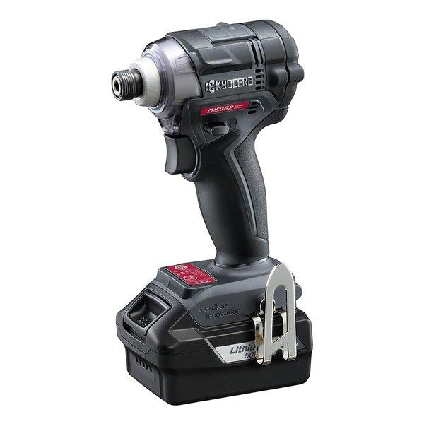 ブラシレスモーター搭載です。作業に合わせて打撃力を切り換えできます。5つのモード（強・中・弱・テクスモード・ロックオンモード）で作業が快適です。