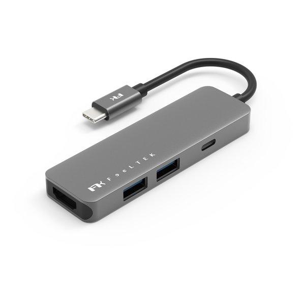HDMIポートにより、ノートパソコンから4K解像度の映像を外部モニターやプロジェクターに出力することができます。
