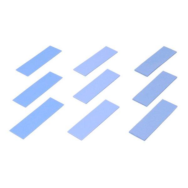 たっぷり9枚入り！複数枚使用、高さ調整、ヒートシンクの再設置など、気軽に使用できます