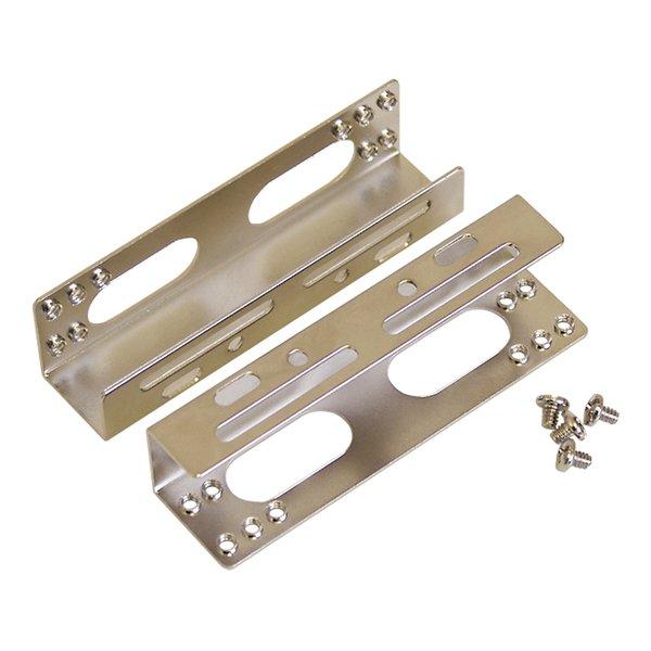 3.5インチHDD1台を5インチベイに固定するための金具