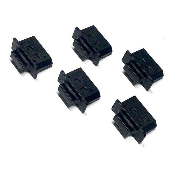 DisplayPortメスコネクタ用の防塵カバーセットです。