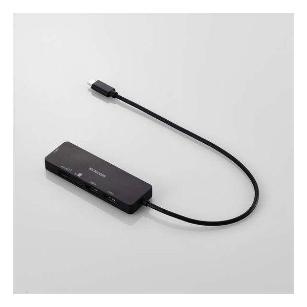 カードリーダーとしても使えるUSBハブ