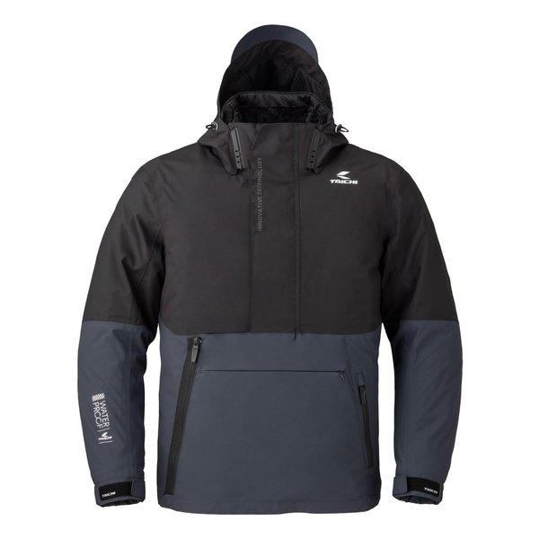 防水性やCEプロテクターなどのライディングに必要な機能を兼ね備えた、アノラックスタイルのウインターパーカ