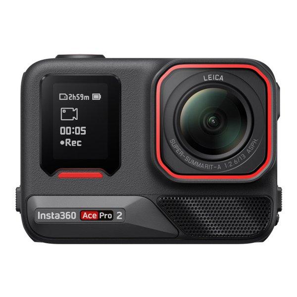 8K/30fps撮影に対応したアクションカメラ（バッテリー2個）