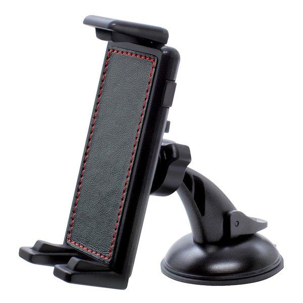 見やすい位置に上下（約60ｍｍ）スライド可能なレザー調のスマートフォンホルダーです！