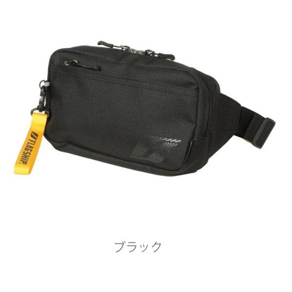 収納ポケットを3気室備え、日常からツーリングまであらゆるシーンで使い勝手の良いボディーバッグ。