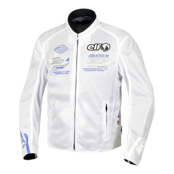 印象的なプリントを前後に施し、よりスポーティーな印象のジャケット