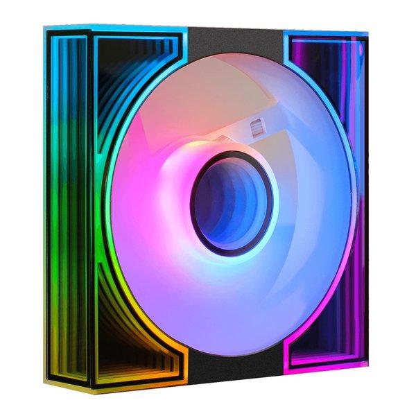 前面+側面フル発光の120mmARGBケースファン