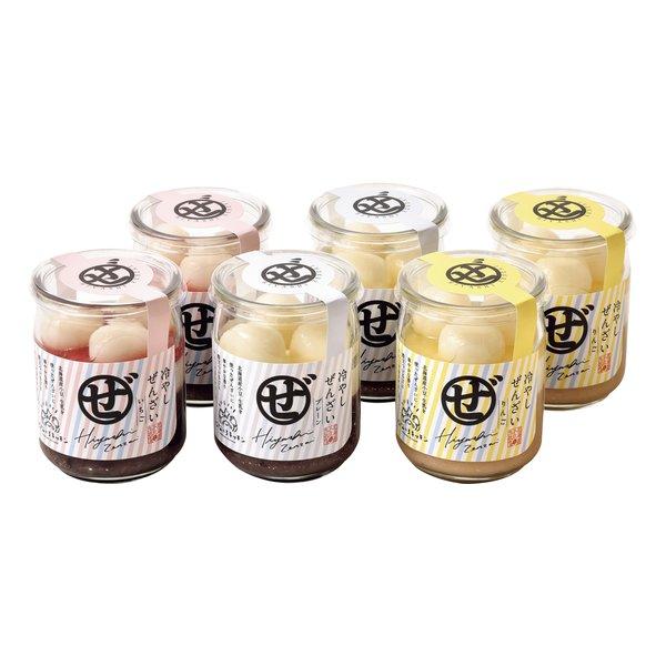 北海道産小豆・函館産いちご・りんごを使用した彩豊かな冷やしぜんざい