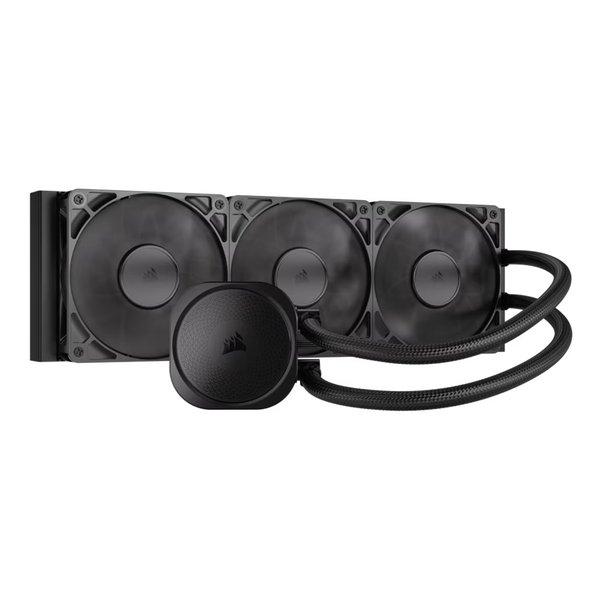 磁気ドームベアリングファンにより、静音性と冷却効率に優れた水冷一体型CPUクーラー