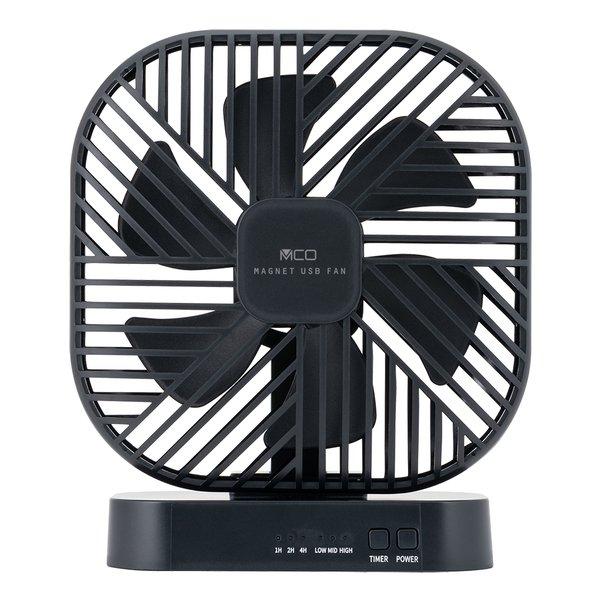 6枚ブレード採用で安定した送風。持ち運びにも便利な軽量スリムサイズ