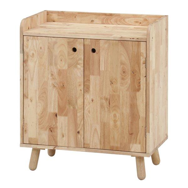 天然木の温かみが広がる壁面収納ユニットシリーズ 扉付きボトムキャビネット