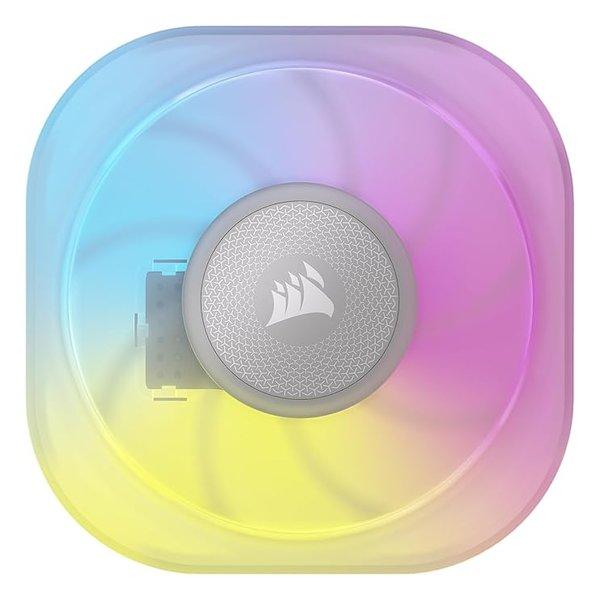 iCUE LINKシリーズに対応。水冷一体型CPUクーラーのポンプヘッドに取り付け可能な冷却ファン