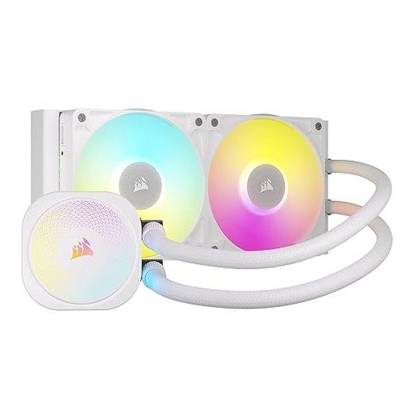 高性能な冷却能力と静音性、RGBライティングを備えた、240mmラジエーターサイズ オールインワン簡易水冷CPUクーラー。