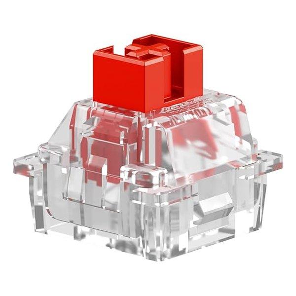 高速入力を実現するラピッドトリガー対応。軽くスムーズな入力ができる、交換用キースイッチセット