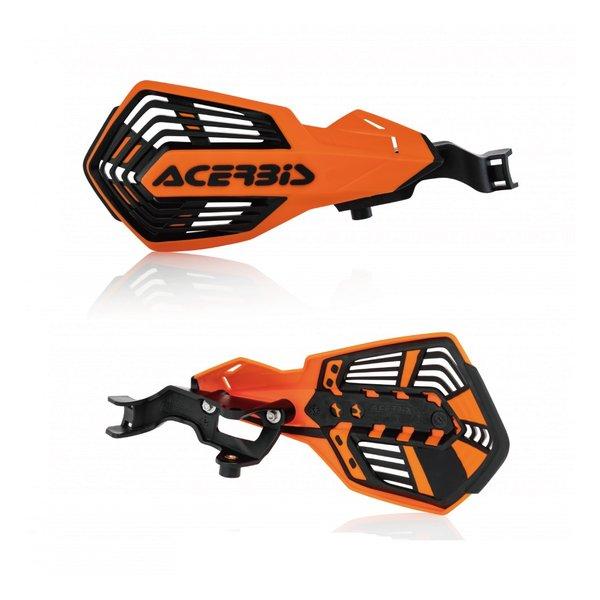 通気性とガード性能を併せ持つ、車種専用オープンハンドガード