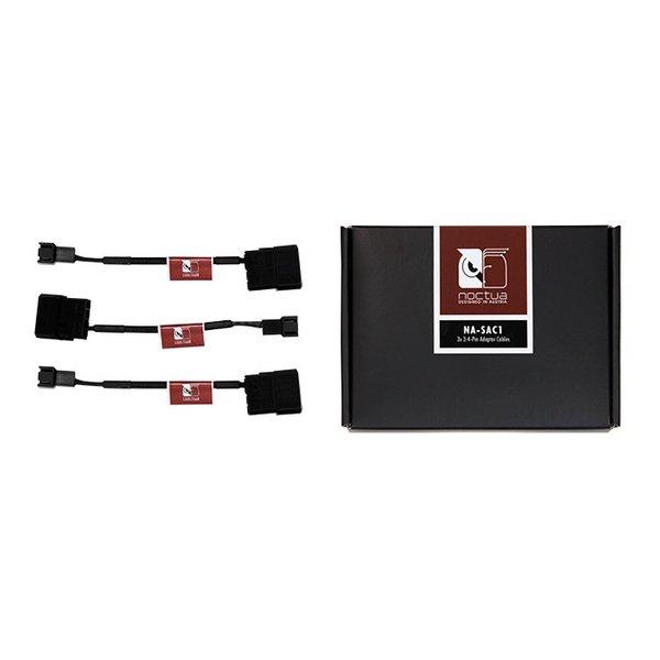 3pinファンをペリフェラル4pinコネクタから電源を取って動作させる為の変換ケーブル