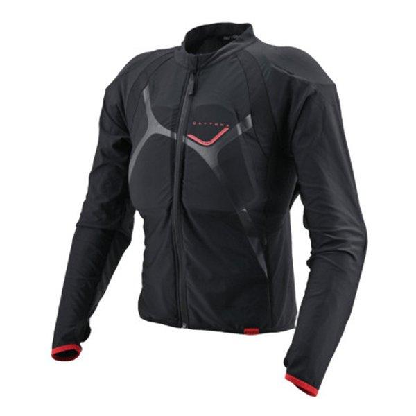 新型のデュアルシールドプロテクターを肩、肘、胸に装備した安全性抜群のインナープロテクターウェア