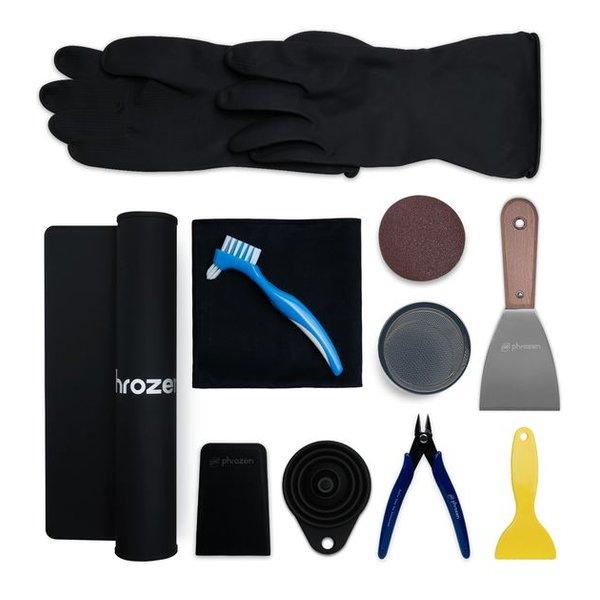 後処理用工具キットは、後処理で必要な工具が含まれており、プリント作業が簡単かつ効率的に行えます