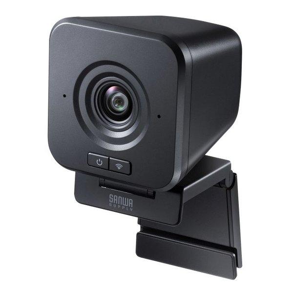 ケーブルを気にせずどこでも設置できるワイヤレスWEBカメラ広角仕様。