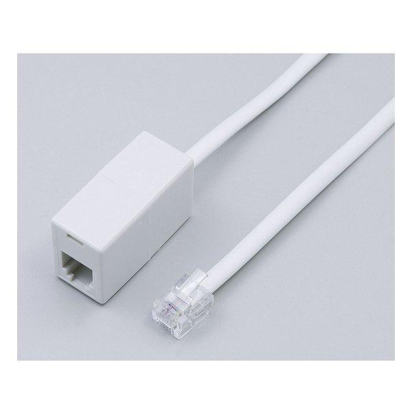 使用中のテレホンコードをさらに5m延長