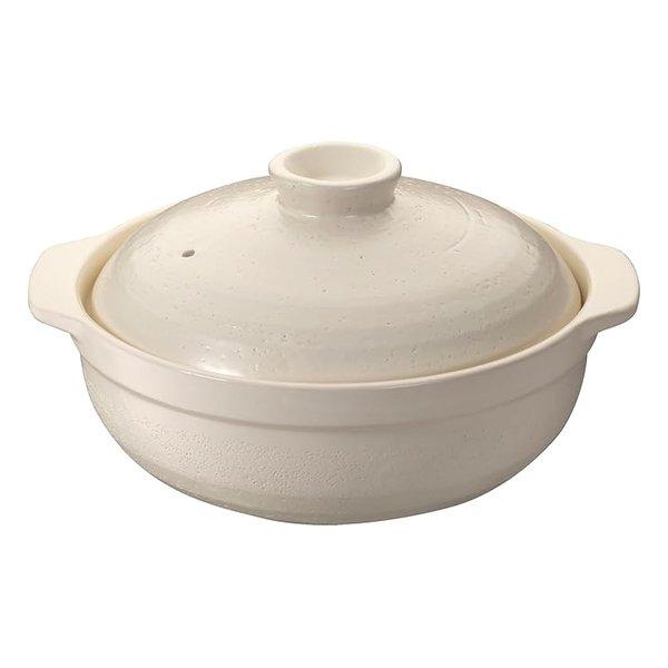 遠赤効果で食材本来の旨みを引き出し、保温効果もあるので温かさも持続。5〜6人用。