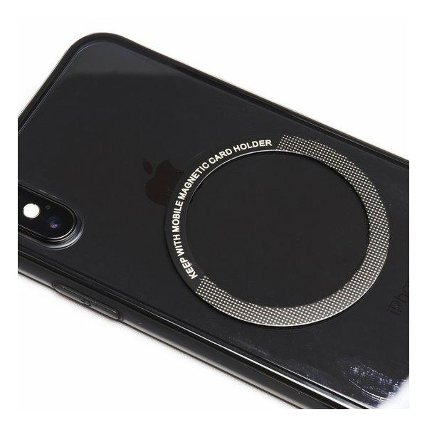 お気に入りのスマホケースでマグネット対応アクセサリーが使える