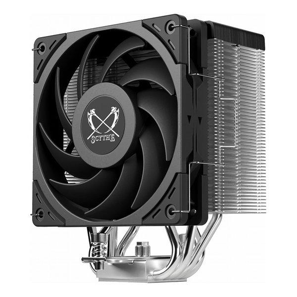 6mm径ヒートパイプを4本採用した120mmサイドフローCPUクーラー