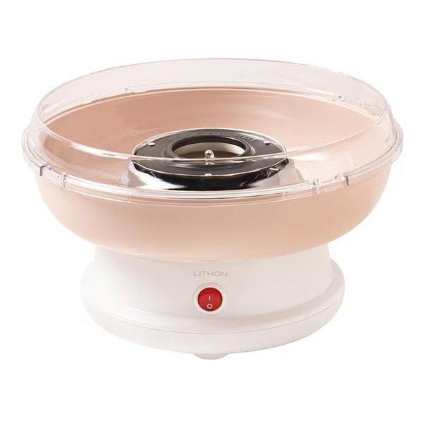 ロリポップ型スティックでまんまるわたあめが作りやすい！あめ玉やザラメで作れるわたあめメーカー。