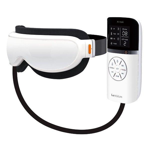 心地よい「エア・温め・振動」機能で、こめかみや目元をケアするアイマスク