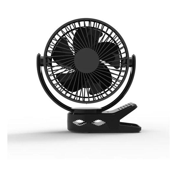 どこでも使えるコードレス仕様のクリップファン