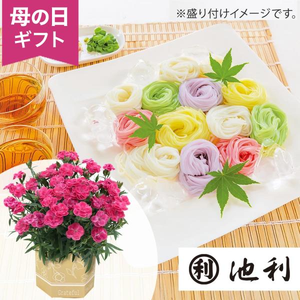 お母さんの夏を涼やかに。食卓に咲く五色の涼  創業百七十余年、伝統の技が生む「五色の彩り」  奈良・三輪の地で伝統を守り続ける「池利」。 代表作である「色撫子」は、黄色はかぼす、紫は紫芋、赤は梅、緑は青しそ、そして白の5つの色を味と香りで表...